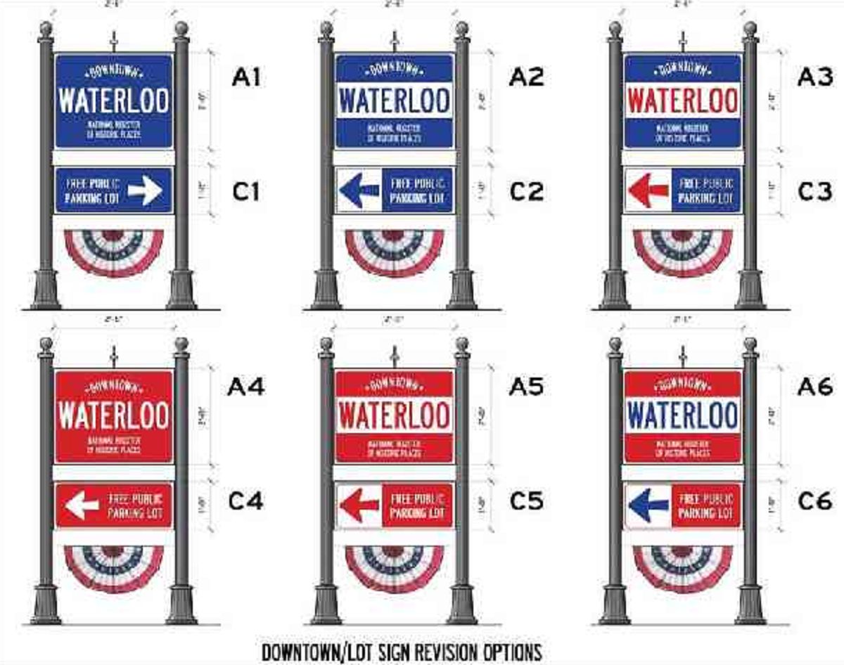 Waterloo Signage Potential Revisions for DOT compliance | Take the Quiz ...