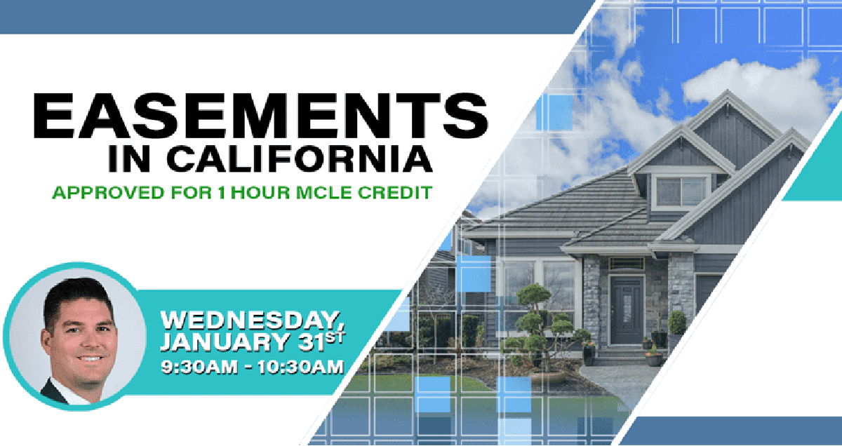 Easements in California - mCLE Self-Study Assessment | Take the Quiz ...