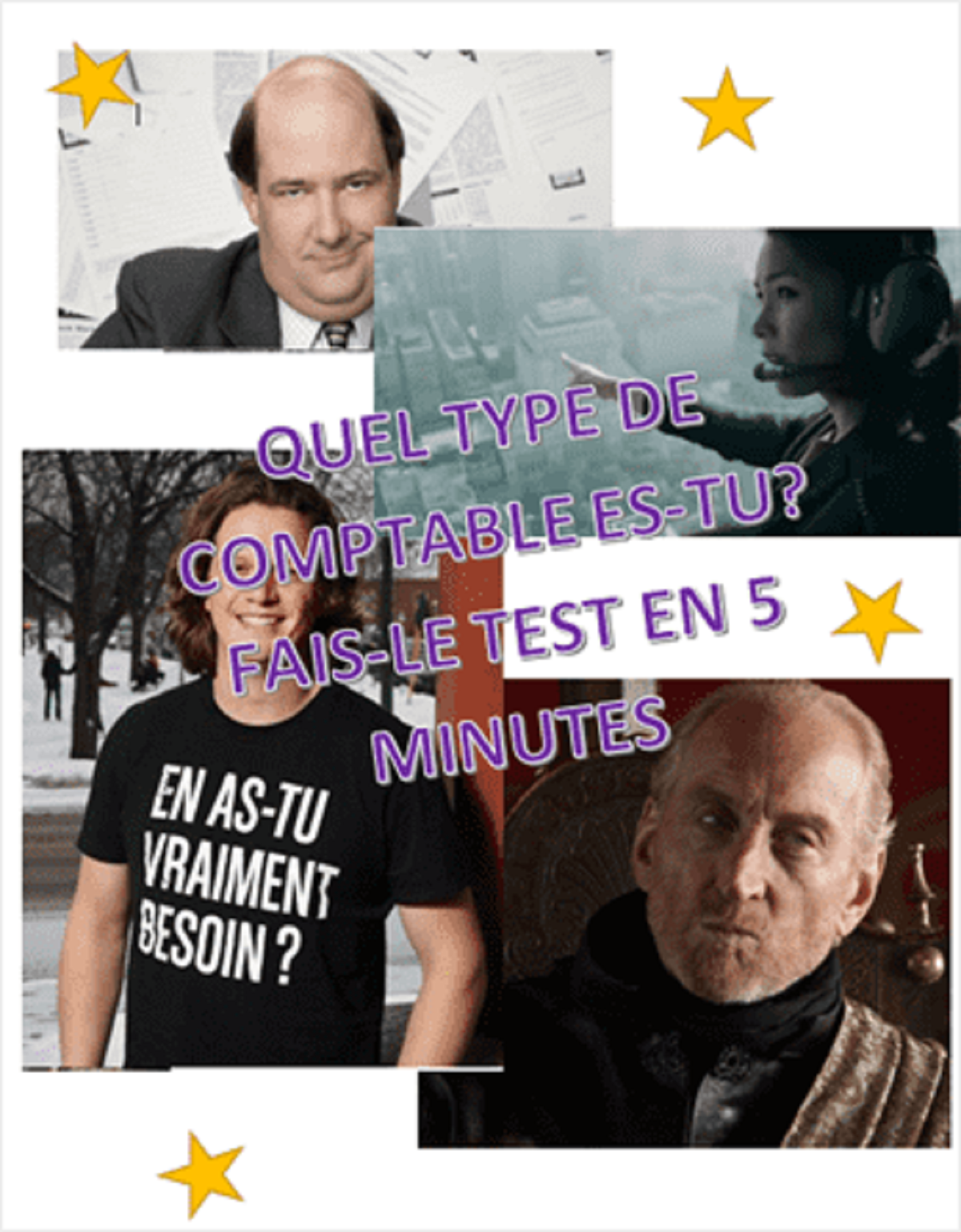 Quel type de comptable es-tu? | Take the Quiz | QuizMaker